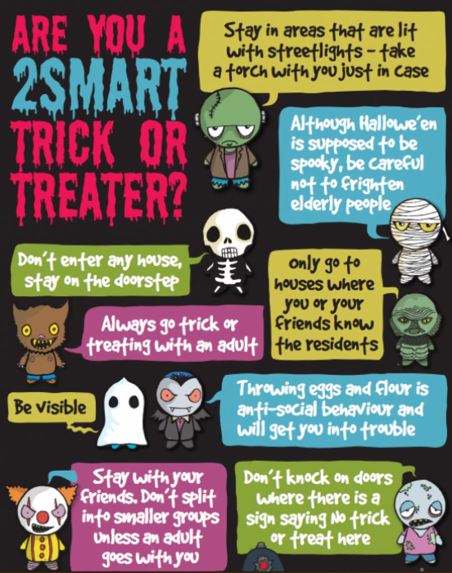 Happy Halloween! Halloween Safety Posters
